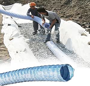 Amazon.com : French Drain Pipe Perforated Drainage Pipes - 4in/ 5in ...