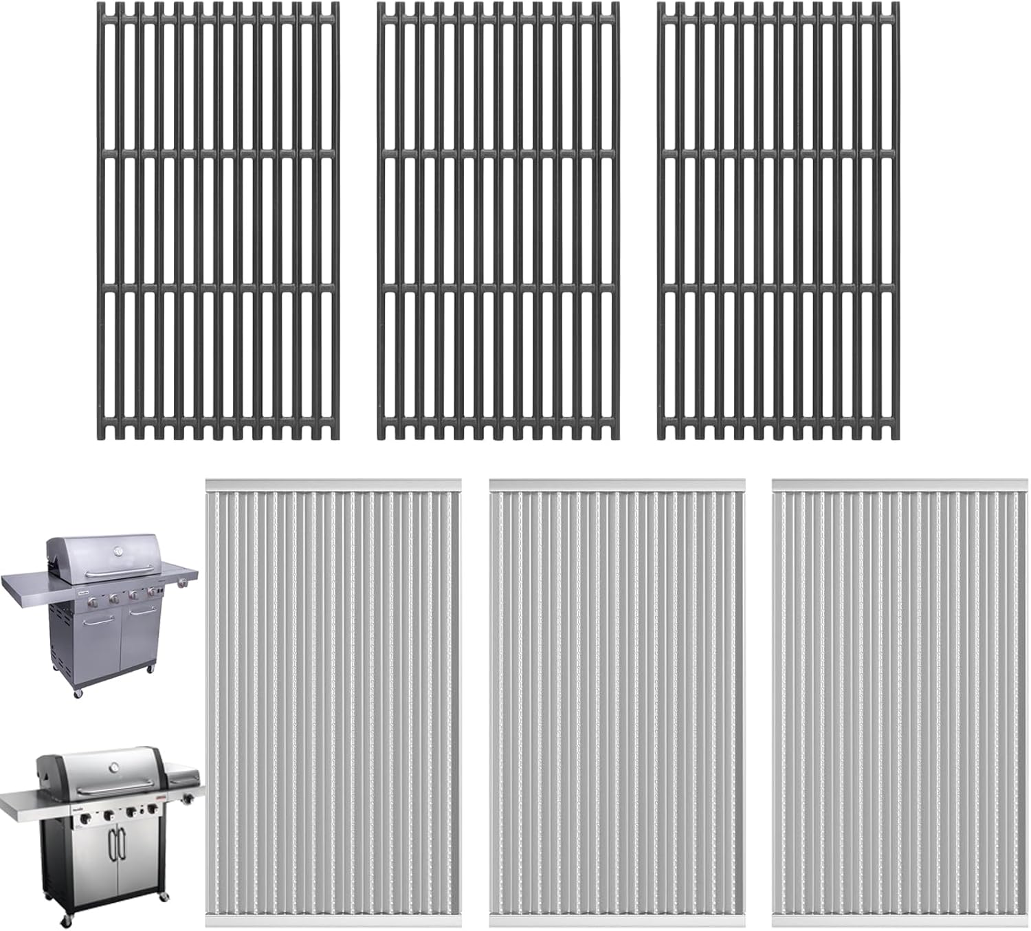 Amazon.com : WEBROIL Emitter Plate and Grill Grate Replacement Parts ...
