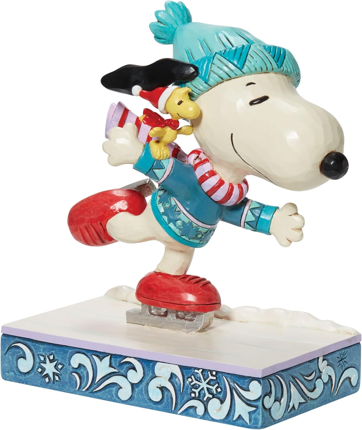 Amazon.com: Enesco Peanuts by Jim Shore Collection Snoopy and Woodstock ...