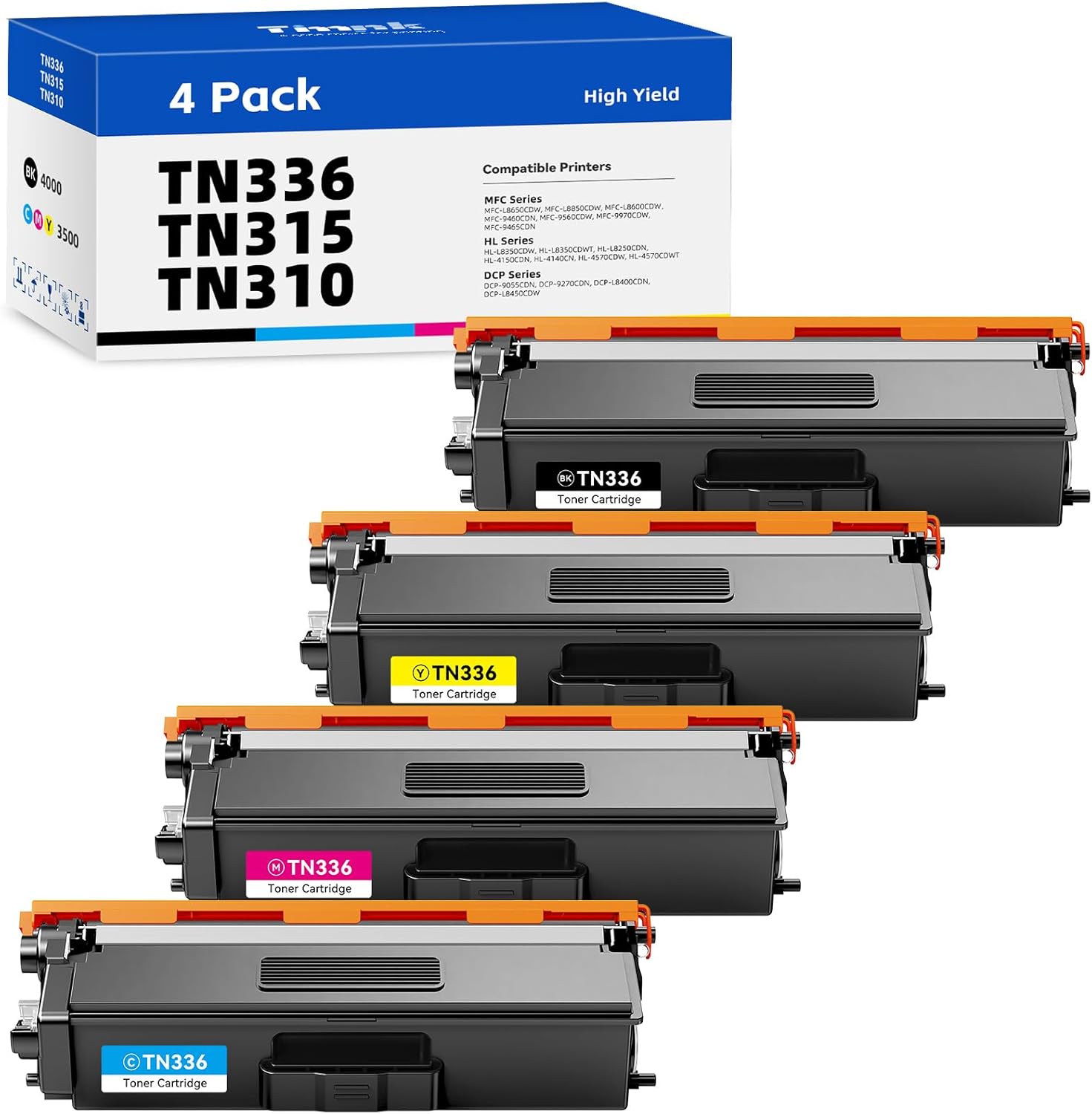 TN336 TN331 TN315 TN310 Compatible Toner Cartridge Replacement for ...