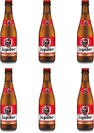 Jupiler Pils Pale Lager 330ml Glass Bottle (Pack of 6) : Amazon.co.uk ...