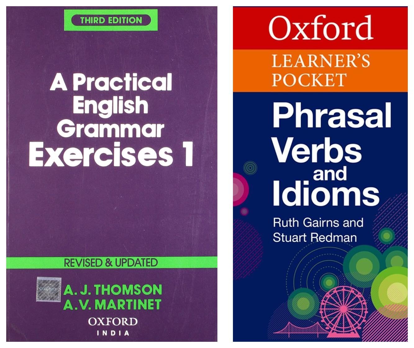 Buy PRACTICAL ENGLISH GRAMMAR EXERCISES 1 & OXFORD LEARNER'S POCKET ...