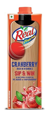 Real Fruit Power Cranberry, 1L : Amazon.in: Grocery & Gourmet Foods