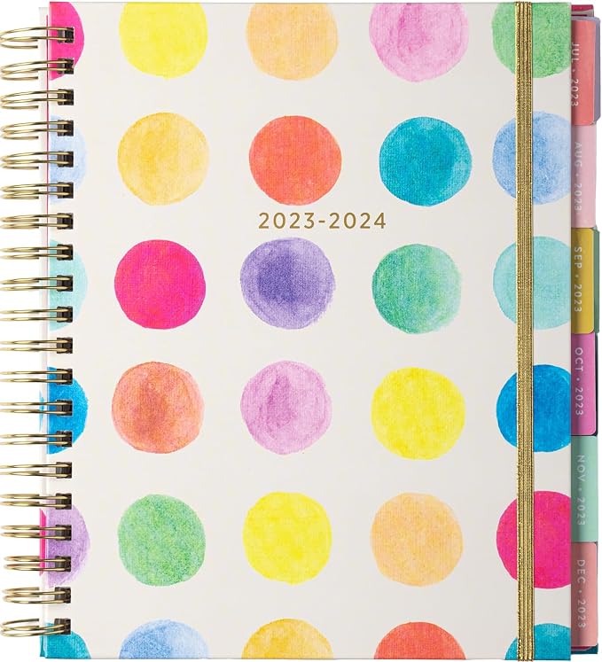 2023-2024 Eccolo Large Spiral Agenda Planner, Hardcover, Weekly ...
