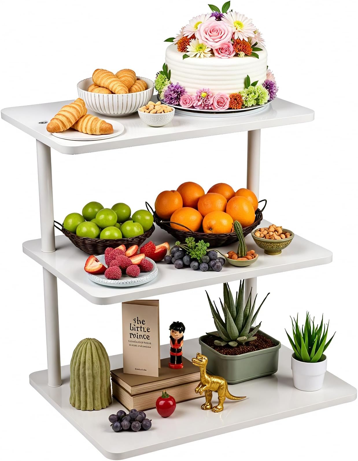 Amazon.com: Godinger Serving Tray Appetizer Platter Dessert Fruit Party ...
