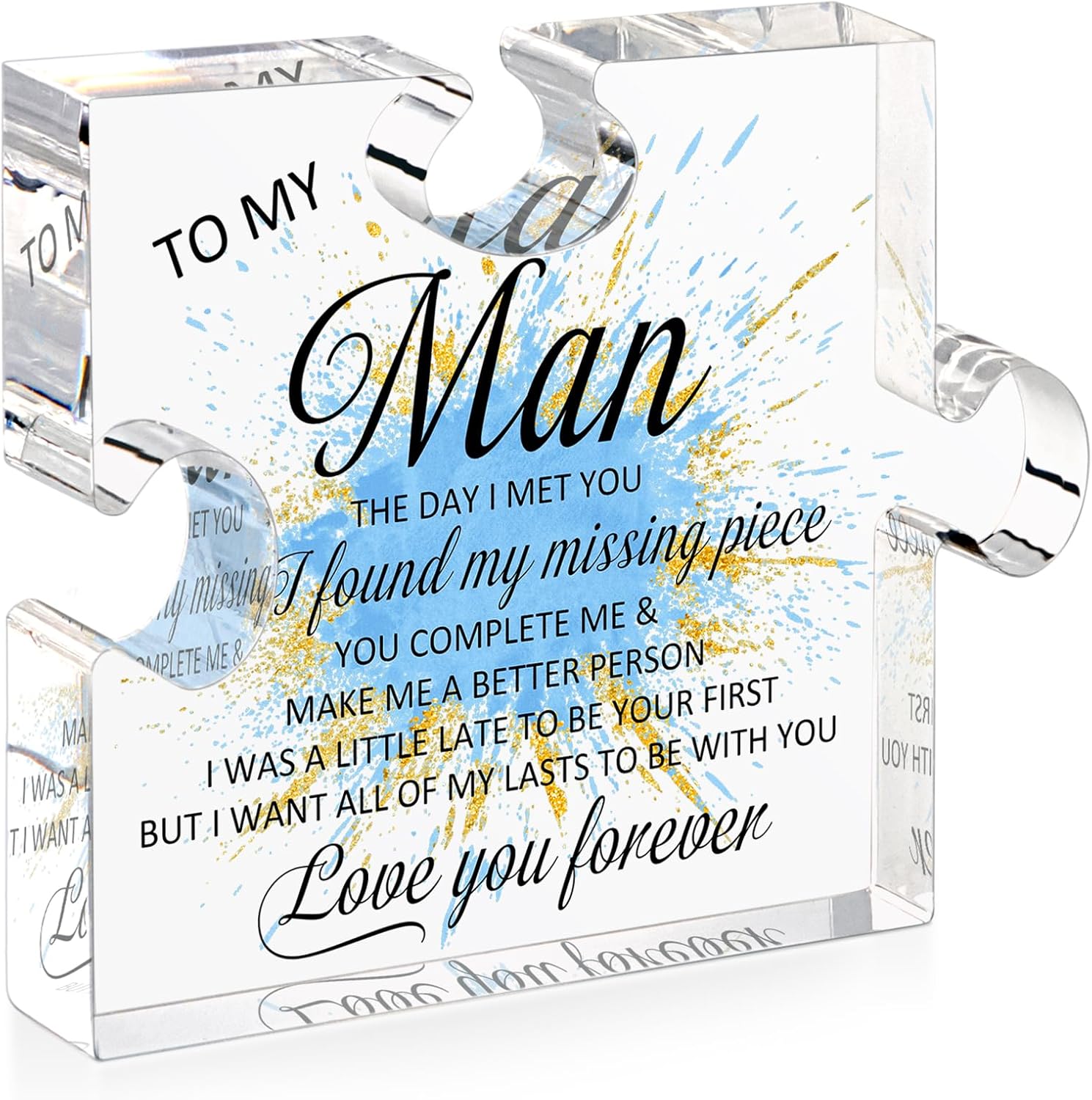 Amazon.com: To My Man Gifts Husband Gifts Romantic Gifts for Him Gifts ...