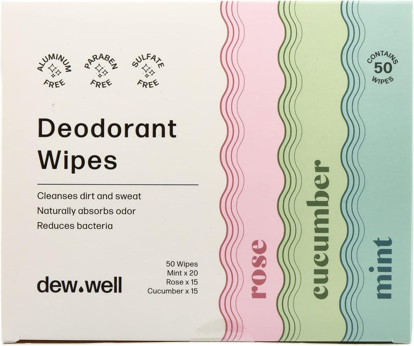 Amazon.com : EO Deodorant Lavender Wipes, 6 Count : Beauty & Personal Care