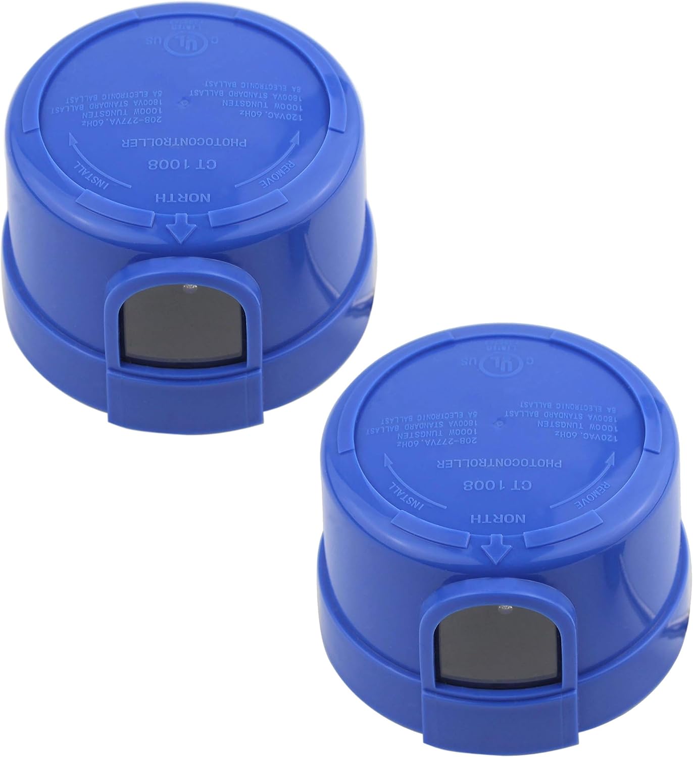 J.LUMI YCA1008 Twist Lock Photocell Sensor, UL Listed, Blue, Photocell ...