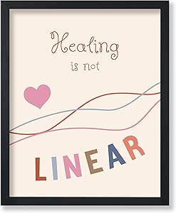 Amazon.com: Poster Master Healing is Not Linear Poster - Mental Balance ...