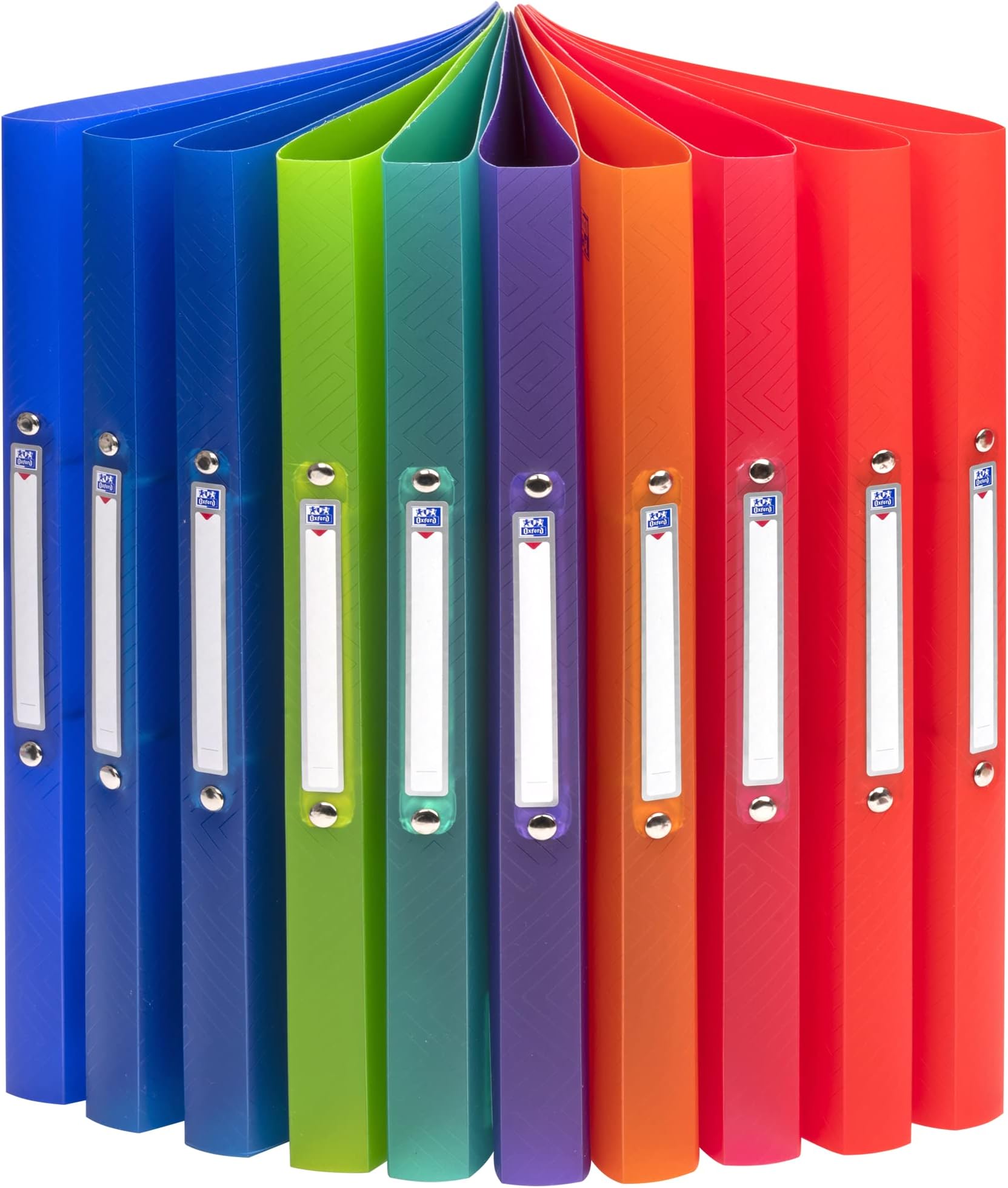 Brunnen 10-Ring-Ordner, A4, 2 Ringe 16 mm, extra stark, farbig ...