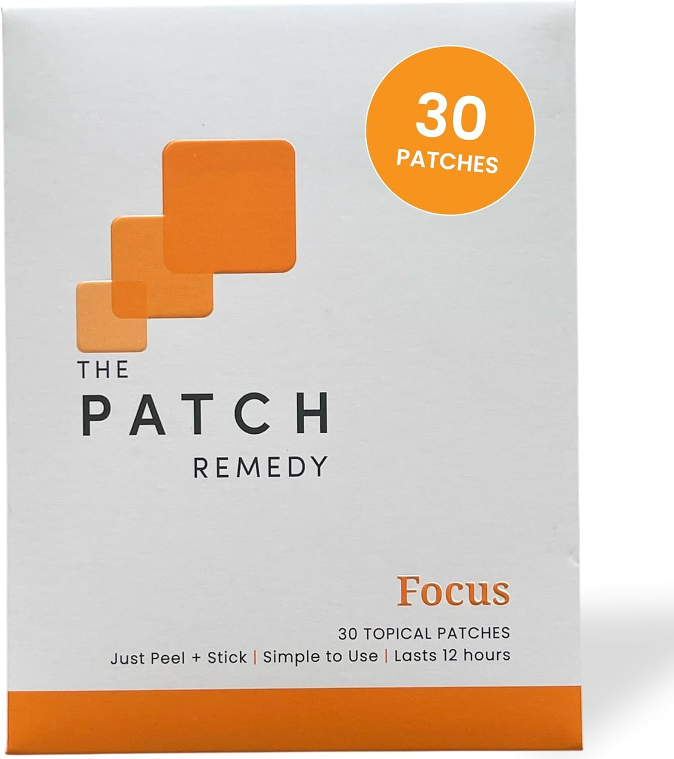 Amazon.com: The Patch Remedy Focus Patch | Ginkgo Biloba, Acetyl-L ...