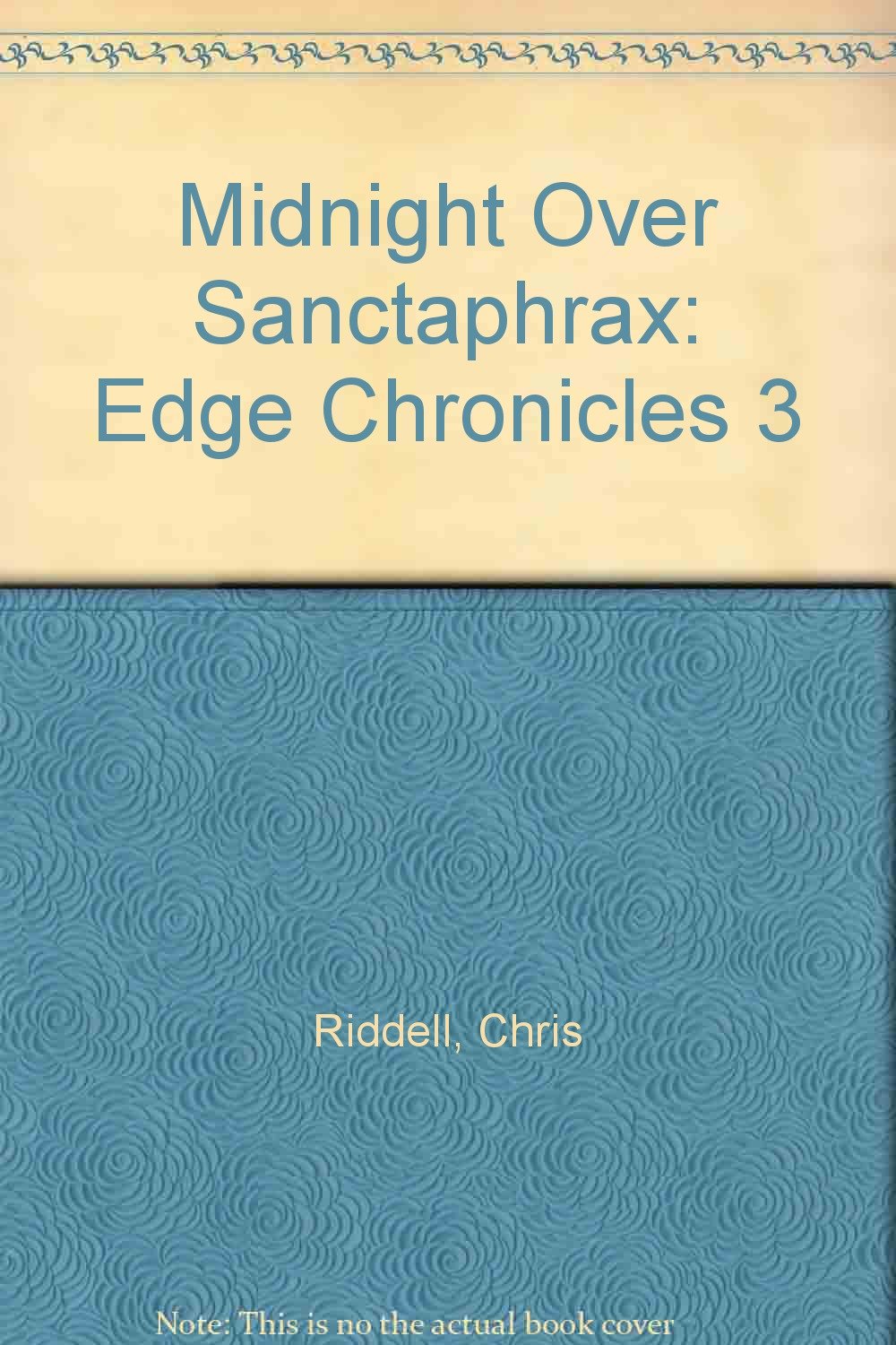 Midnight over Sanctaphrax: The Edge Chronicles- Book 3: Amazon.co.uk ...