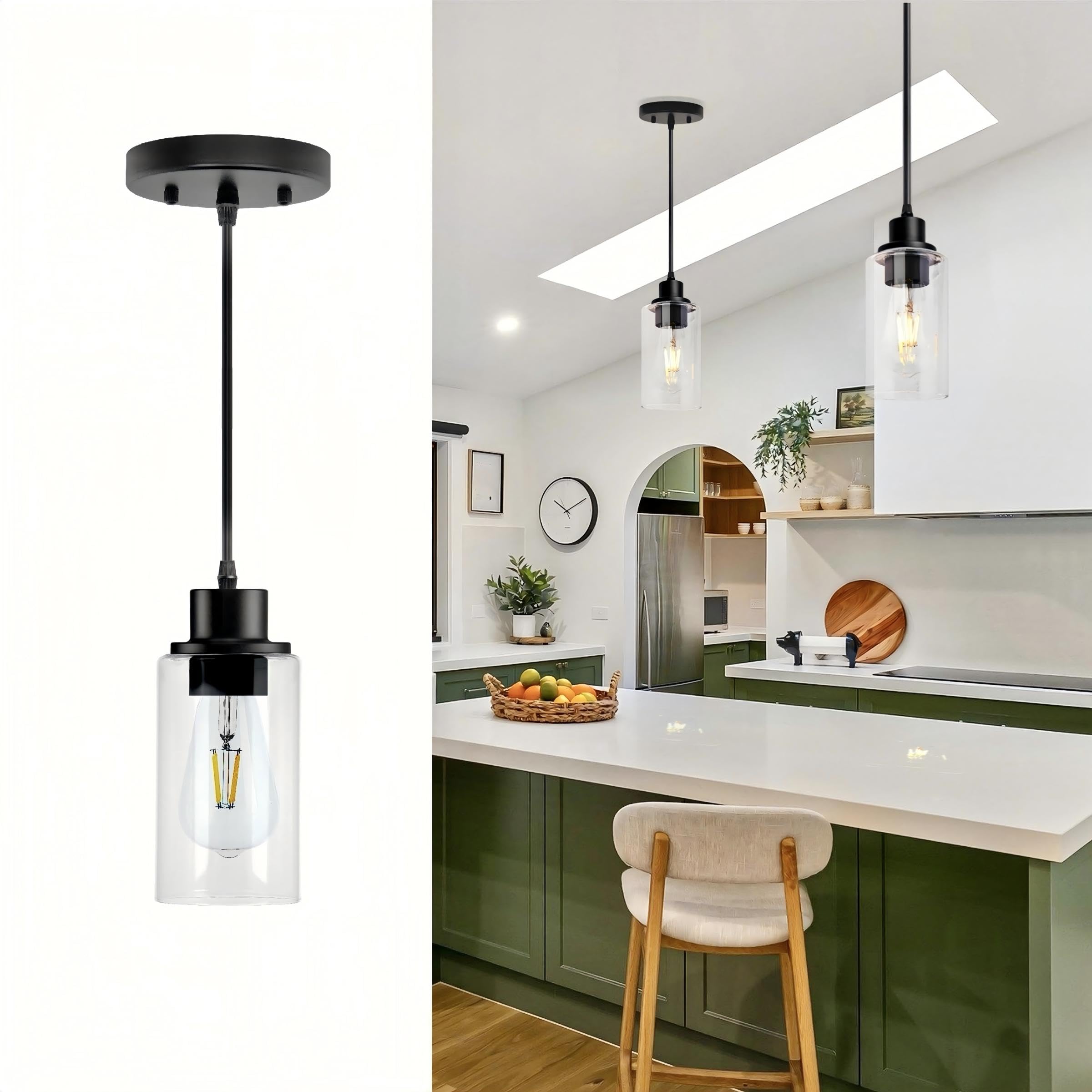 Edison Pendant Light Kitchen Island Williston Forge 5 Lights Metal