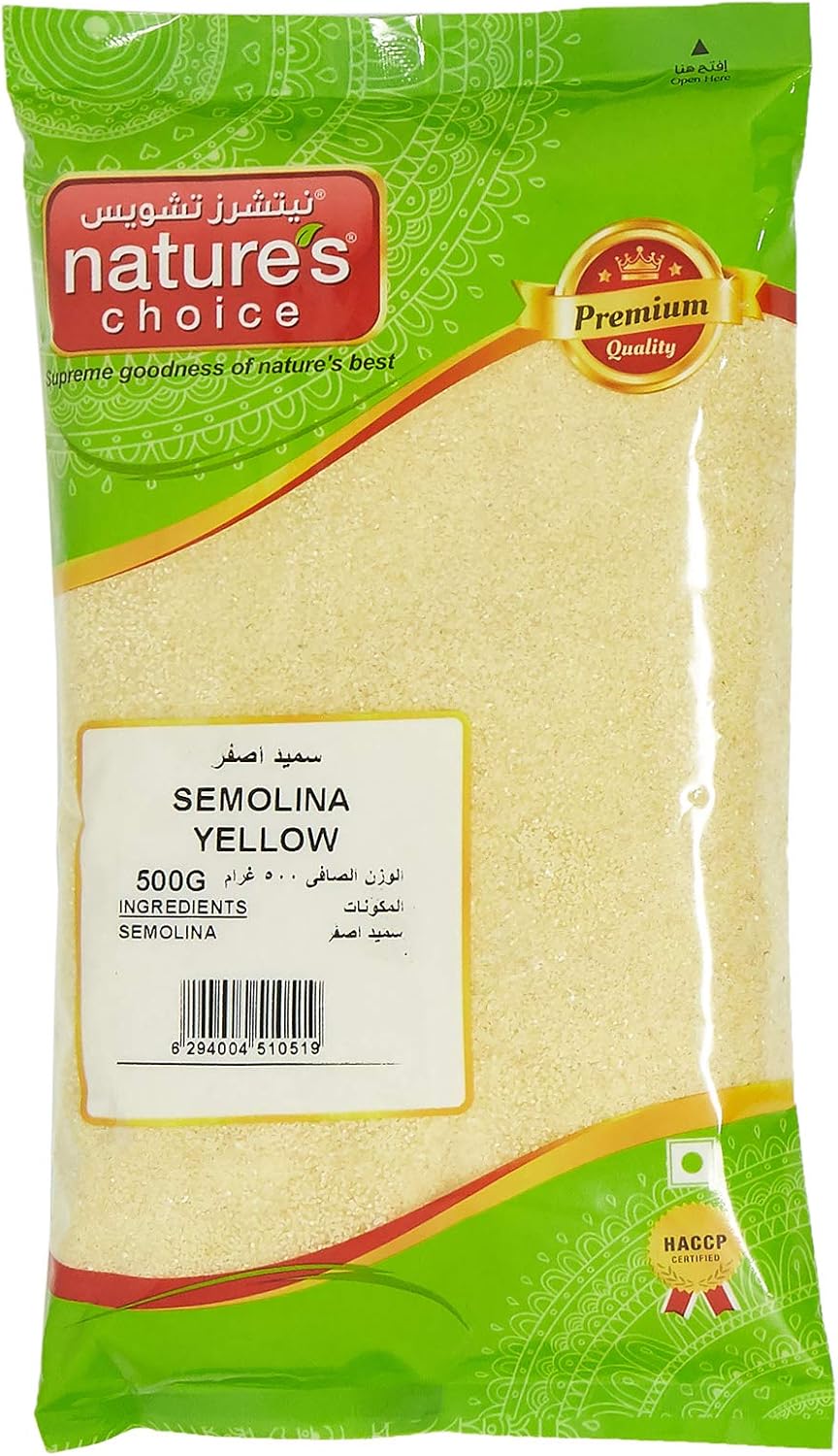 Nature'S Choice Yellow Semolina - 500 gm: Buy Online at Best Price in ...