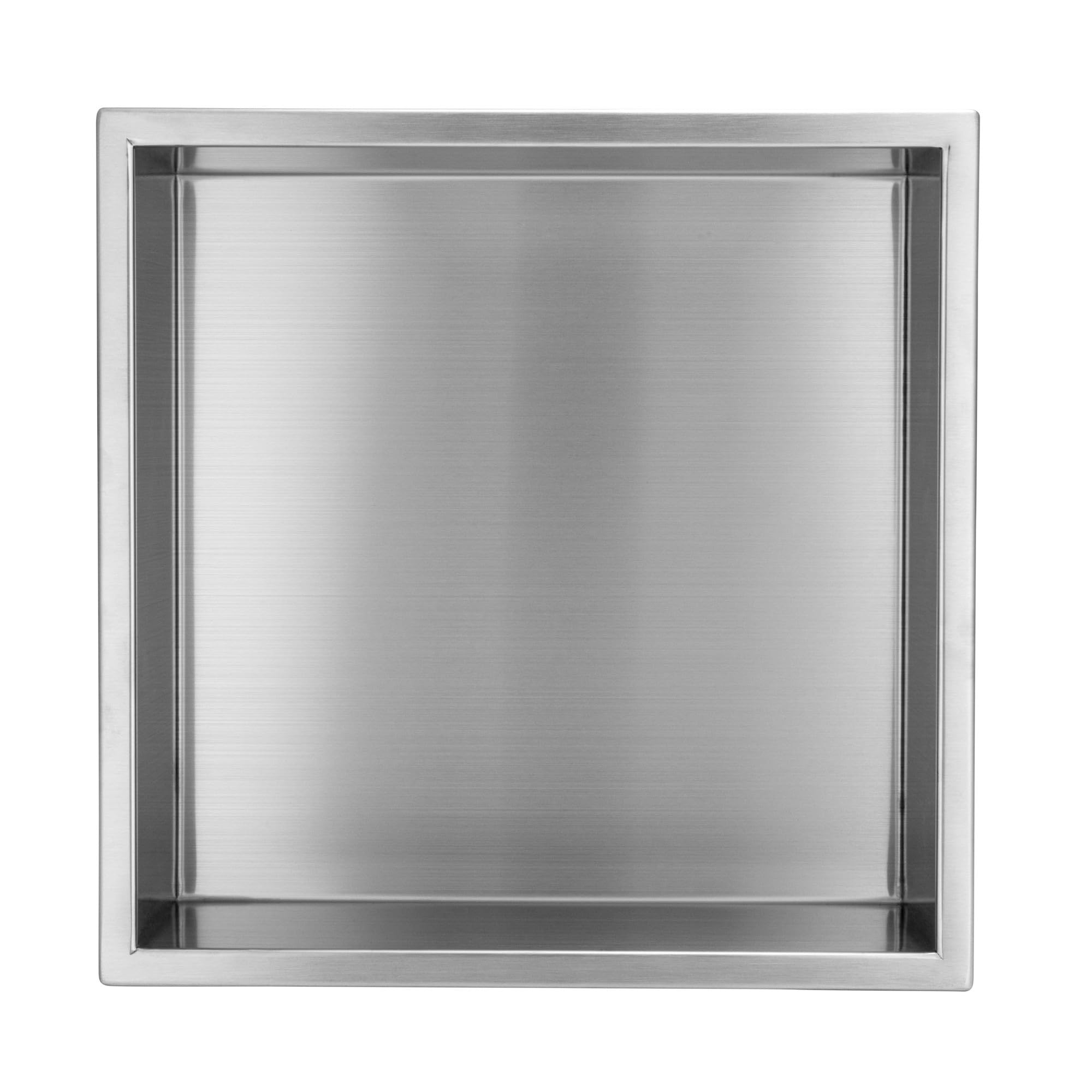 ENKI, SN01, Stainless Steel Recess Shower Niche 300 x 300, Wall Insert ...