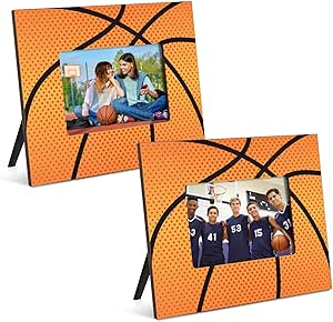 Amazon.com - clothmile 2 Pieces Basketball Picture Frame 4x6 Sport ...