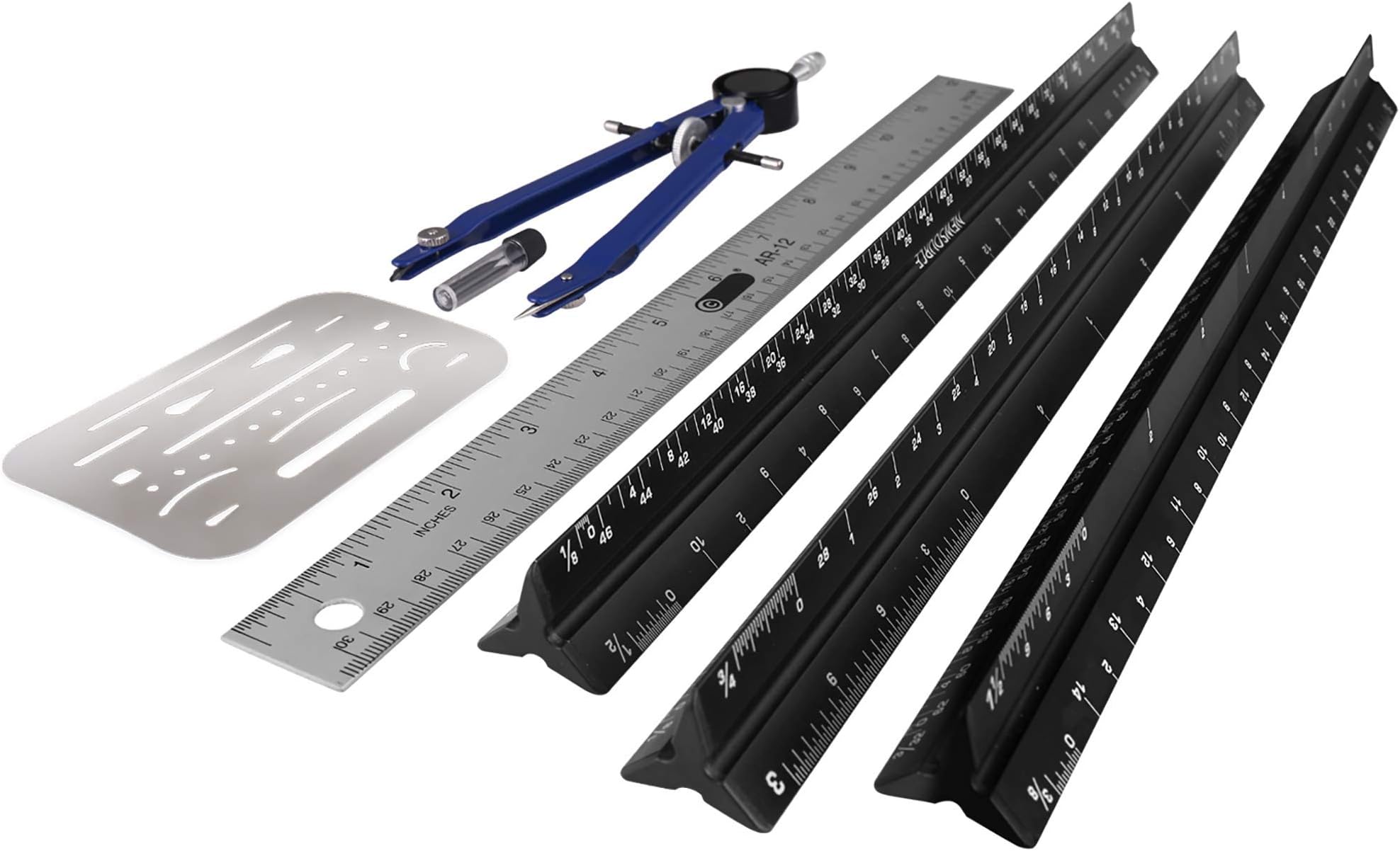 Architect Scale Ruler,Architecture Scale Ruler Set,Drawing Tools for ...