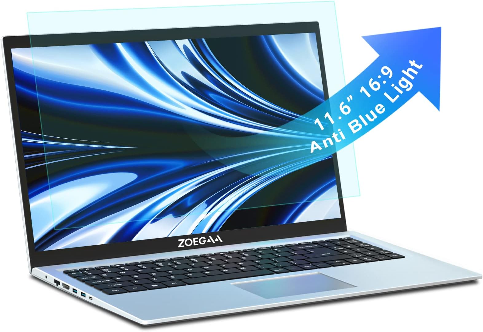 Amazon.com: ANTOGOO V 2 Pack - 15.6 inch Laptop Anti Blue Light Screen ...