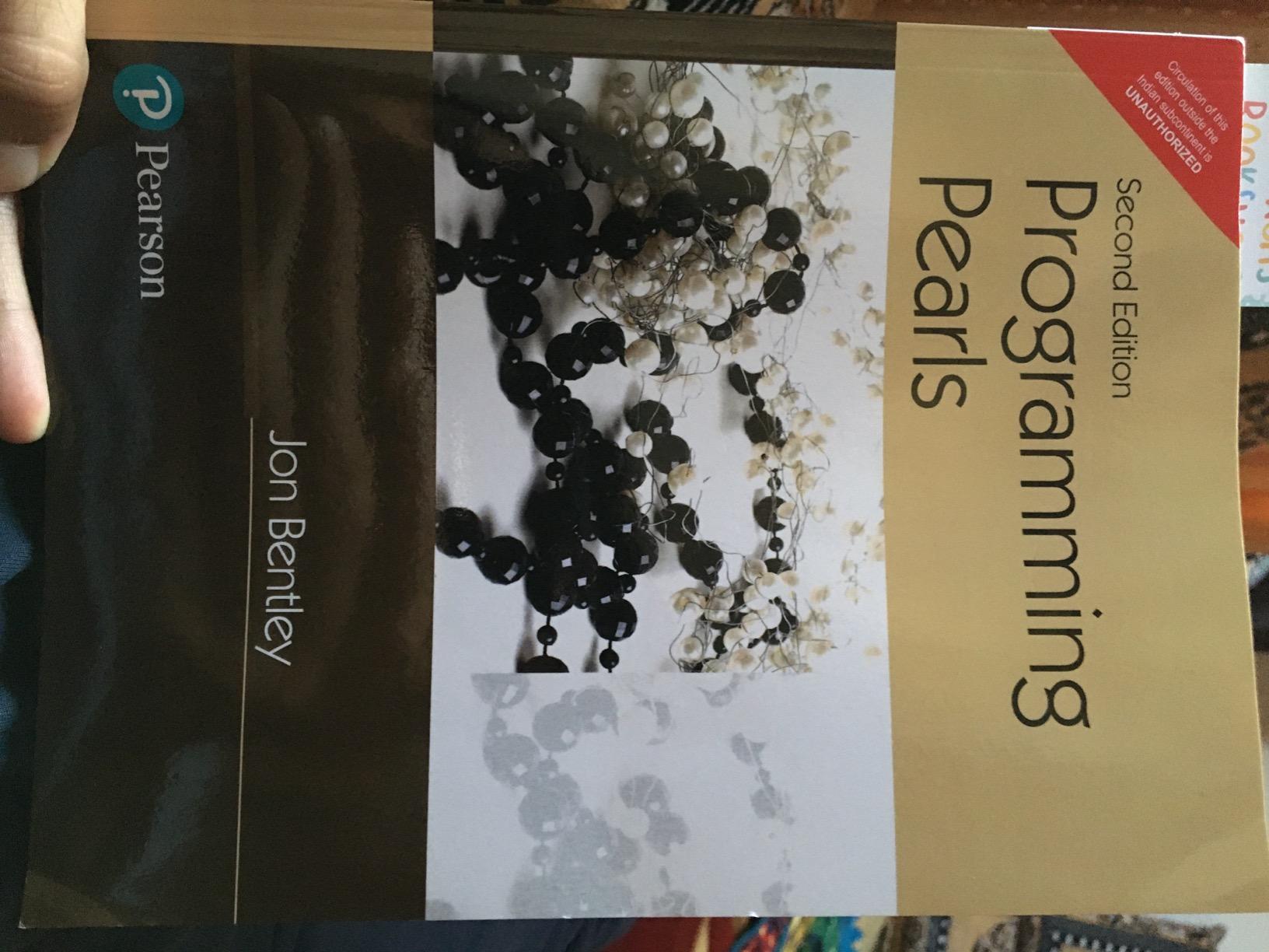 Programming Pearls (ACM Press) : Bentley, Jon: Amazon.in: Books