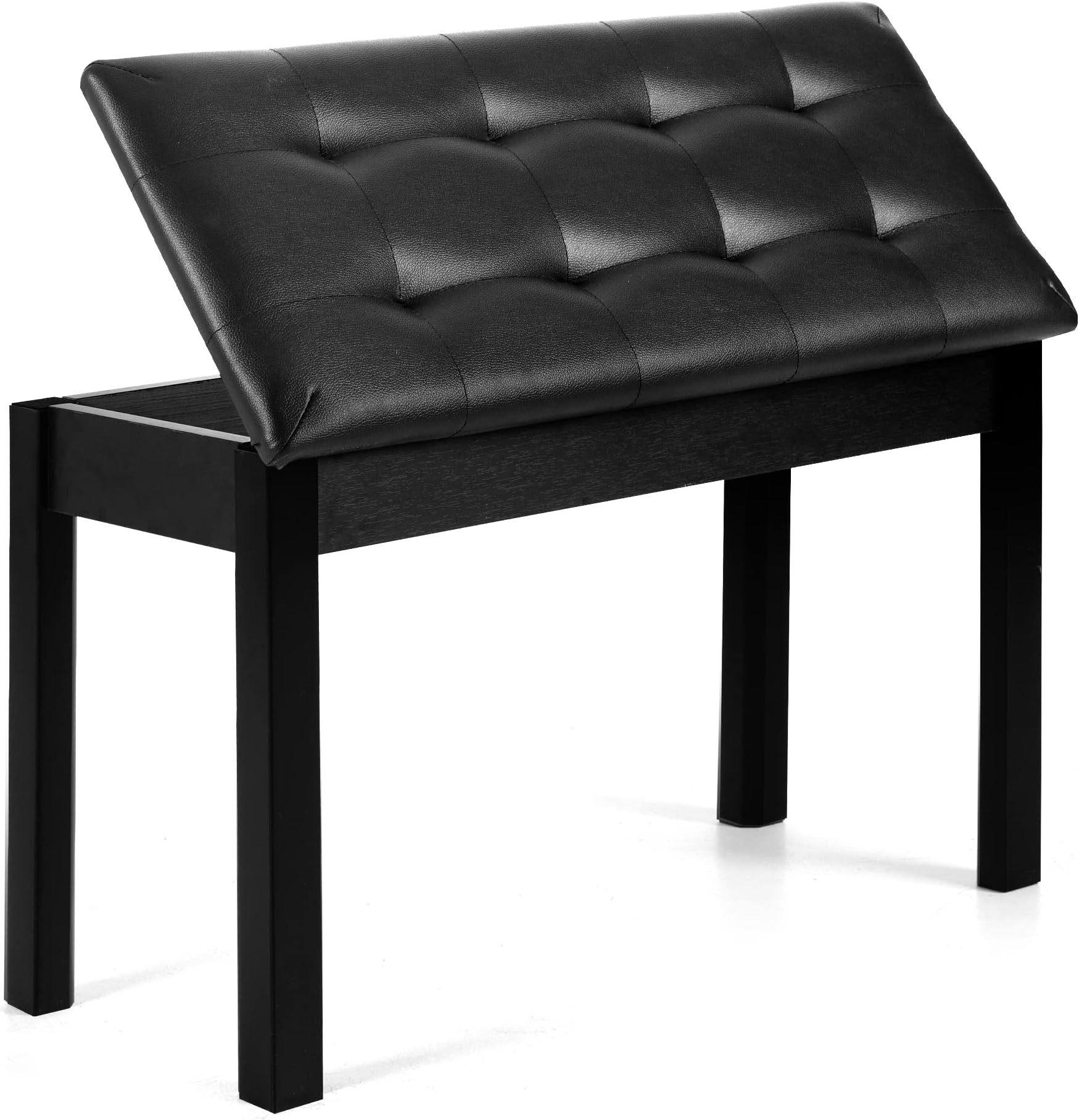 Amazon.com: CPS Imports Ebony Grand Piano Bench Stool with Music ...