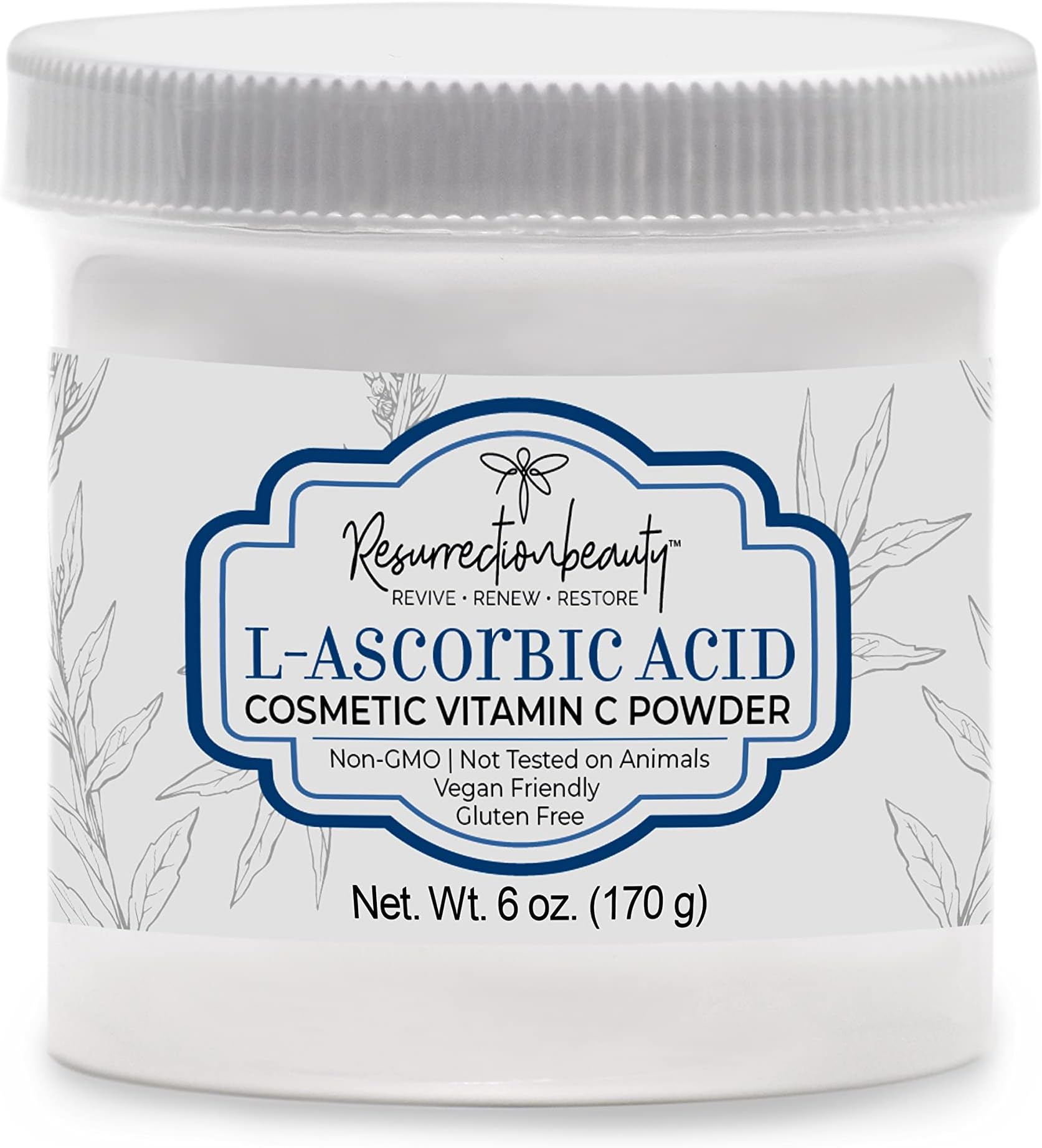 Amazon.com: L-Ascorbic Acid Powder (Cosmetic Vitamin C Powder for Face ...