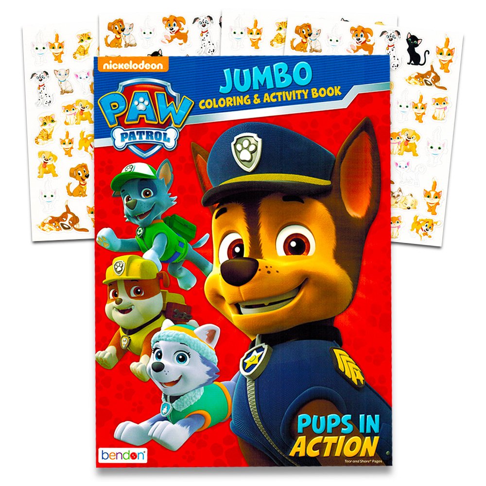 Paw Patrol Coloring Book Paw Patrol Colouring Book – BookXcess