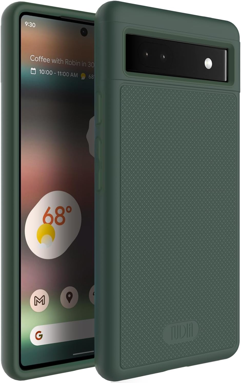 Amazon.co.jp: TUDIA Google Pixel 6a ケース、「MergeGrip」米軍MIL規格 2層保護耐衝撃性滑り止め ...