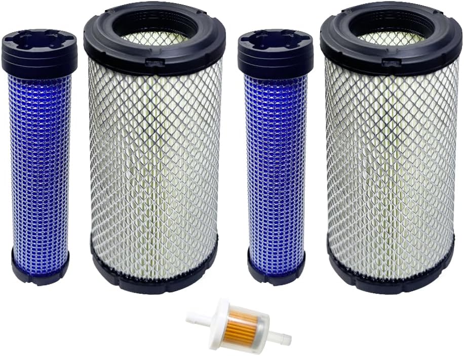 Amazon.com: Genuine Kawasaki 11013-7044 & 11013-7045 Inner & Outer Air ...