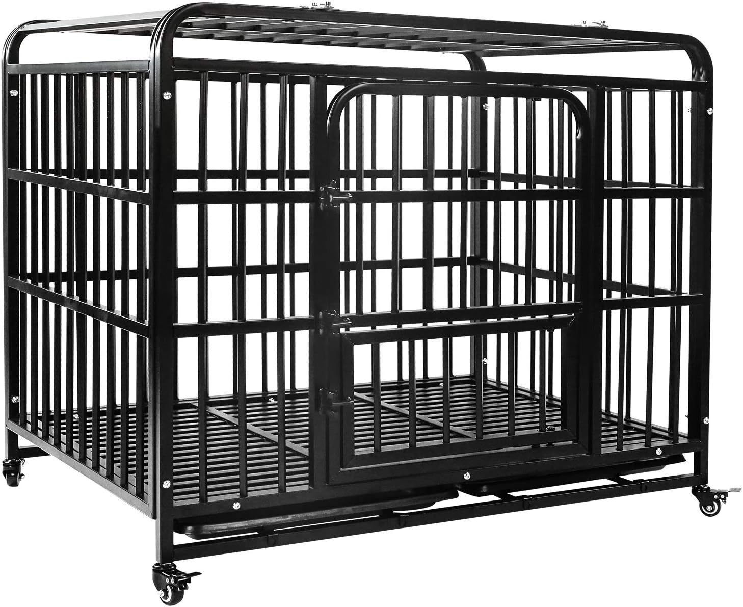 Buy AGESISI Heavy Duty Dog Crate Strong Metal Dog Cage Dog Kennels For buy-agesisi-heavy-duty-dog-crate-strong-metal-dog-cage-dog-kennels-for
