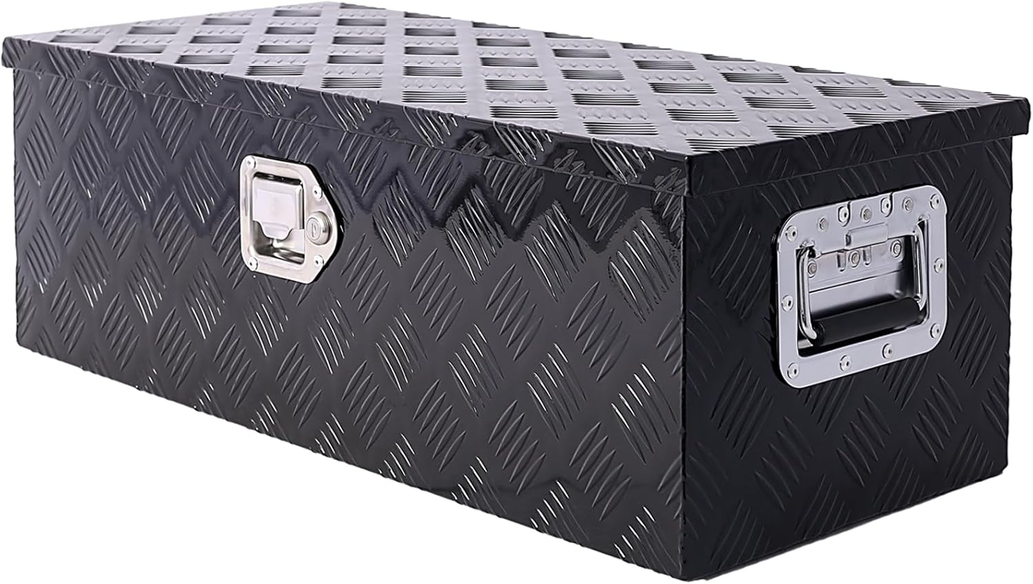 Amazon.com: 30 Inch Heavy Duty Aluminum Tool Box - Aluminum Stripes ...