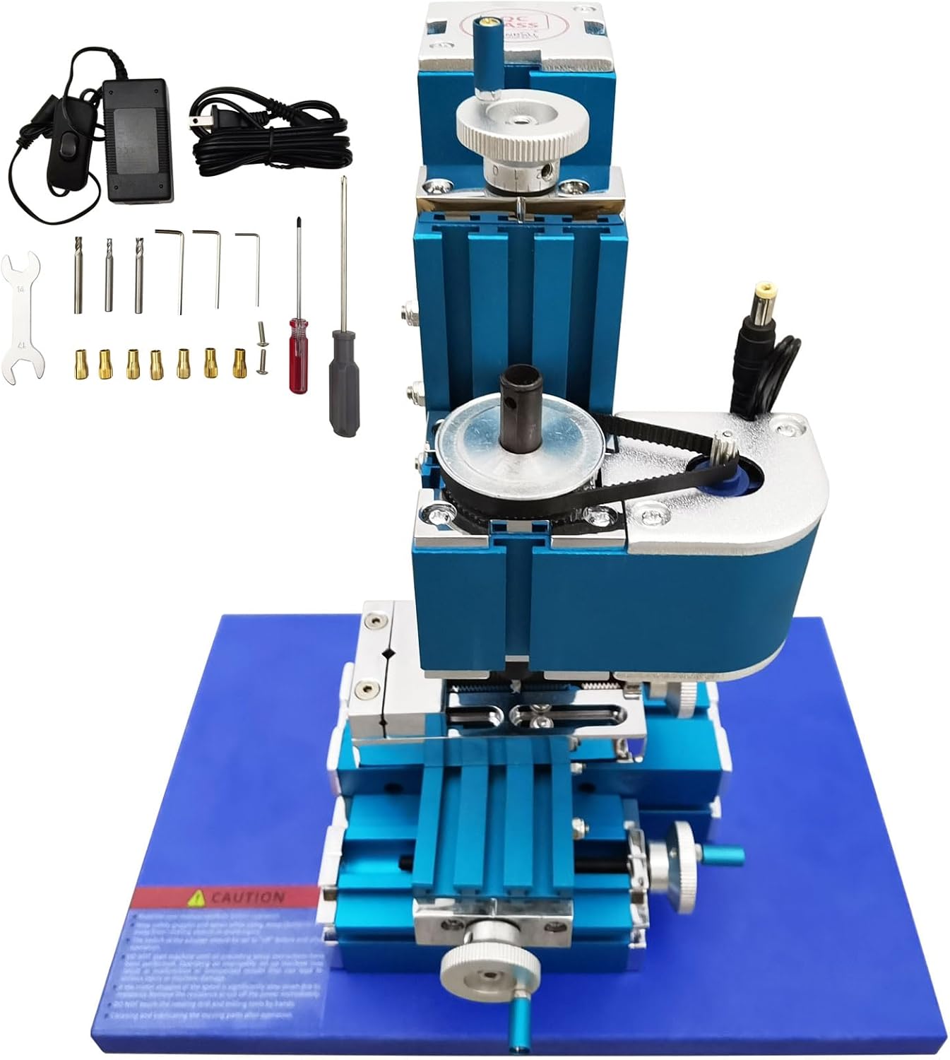 WYDDDARY Mini Metal Milling Machine Teaching Lathe 3000r/min±15% ...
