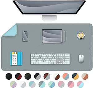 Amazon.com : Bleswin Multifunctional Large Desk Mat, Double Sided ...