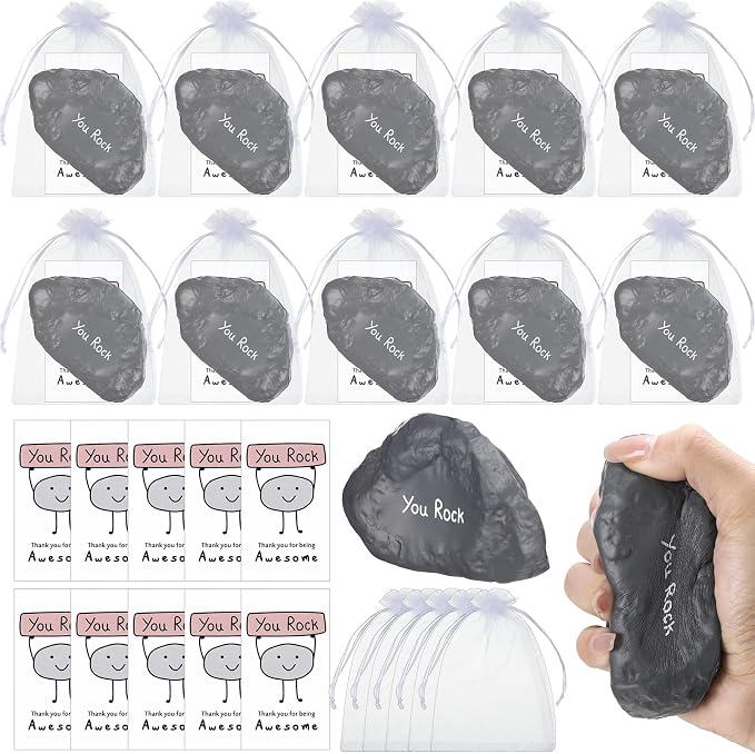 Amazon.com: Gemscream 20 Set Inspirational Stress Balls Bulk ...
