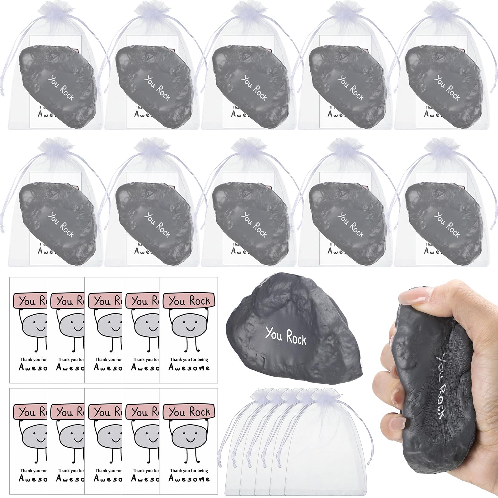 Snapklik.com : 20 Set Inspirational Stress Balls Bulk Motivational ...