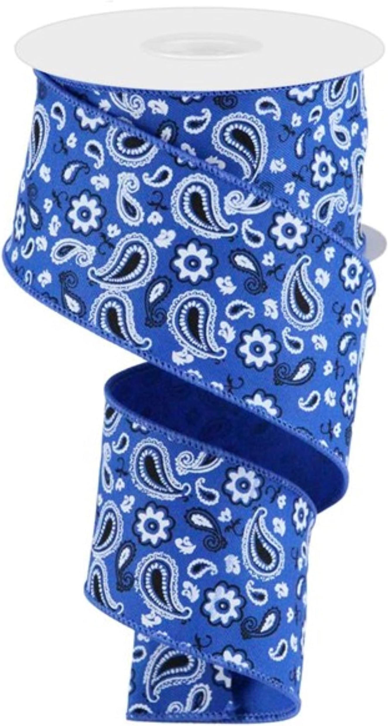 Amazon.com: Craig Bachman 2.5" Bandana Ribbon: Royal Blue (10 Yards ...