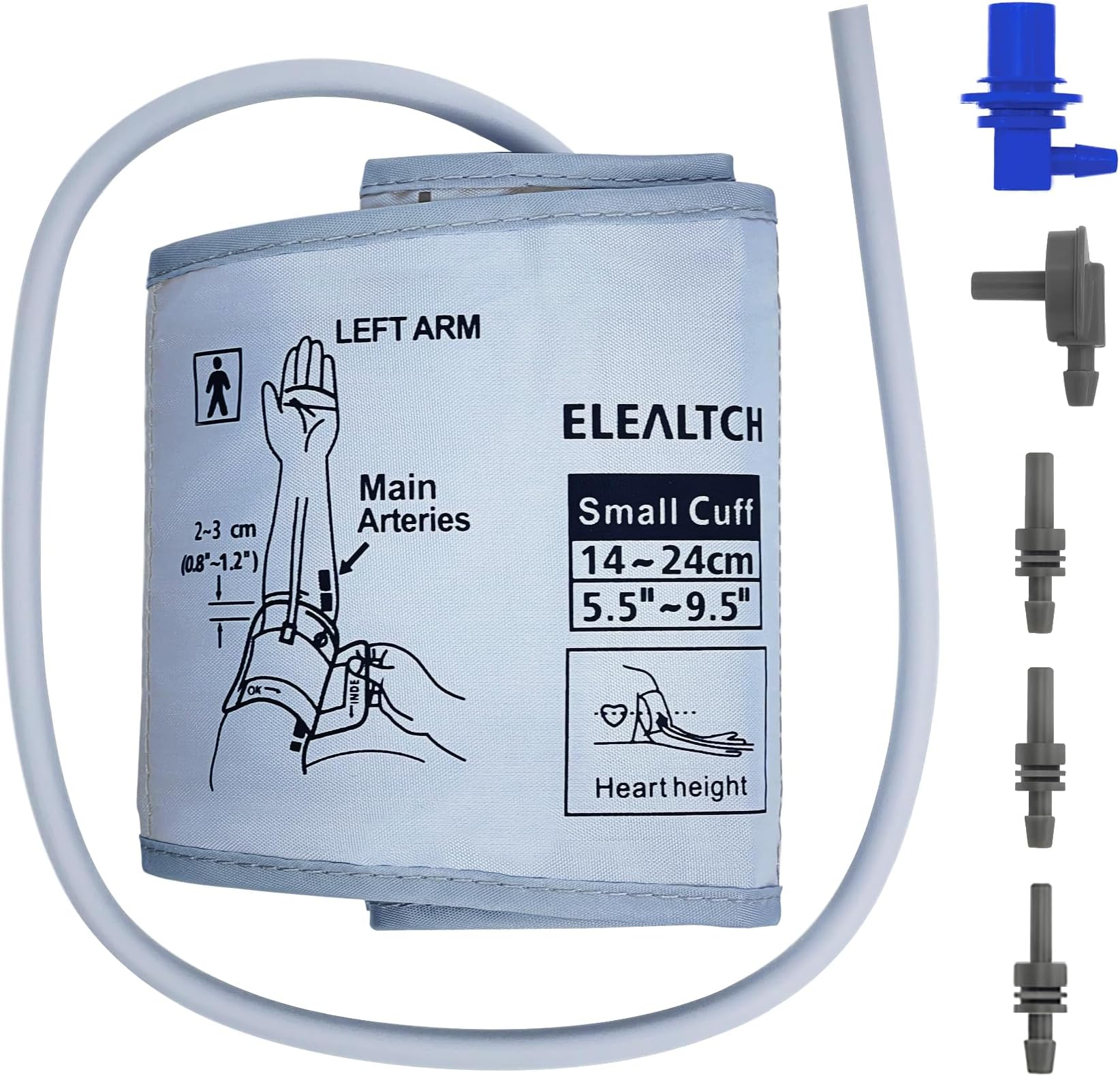 Amazon.com: Omron Small Blood Pressure Monitor Cuff (17-22 cm) : Health ...