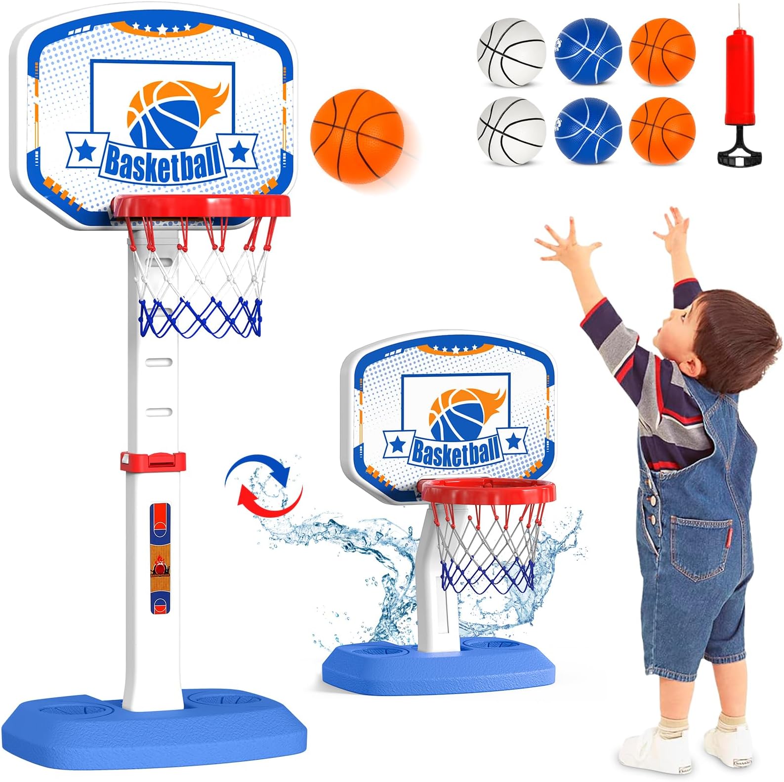 Amazon.com : Delta Children Disney Mickey Mouse Plastic Basketball Set ...