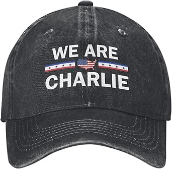 We are Charlie Kirk Hat Hero Charlie Kirk Denim Cap Baseball Hats for ...