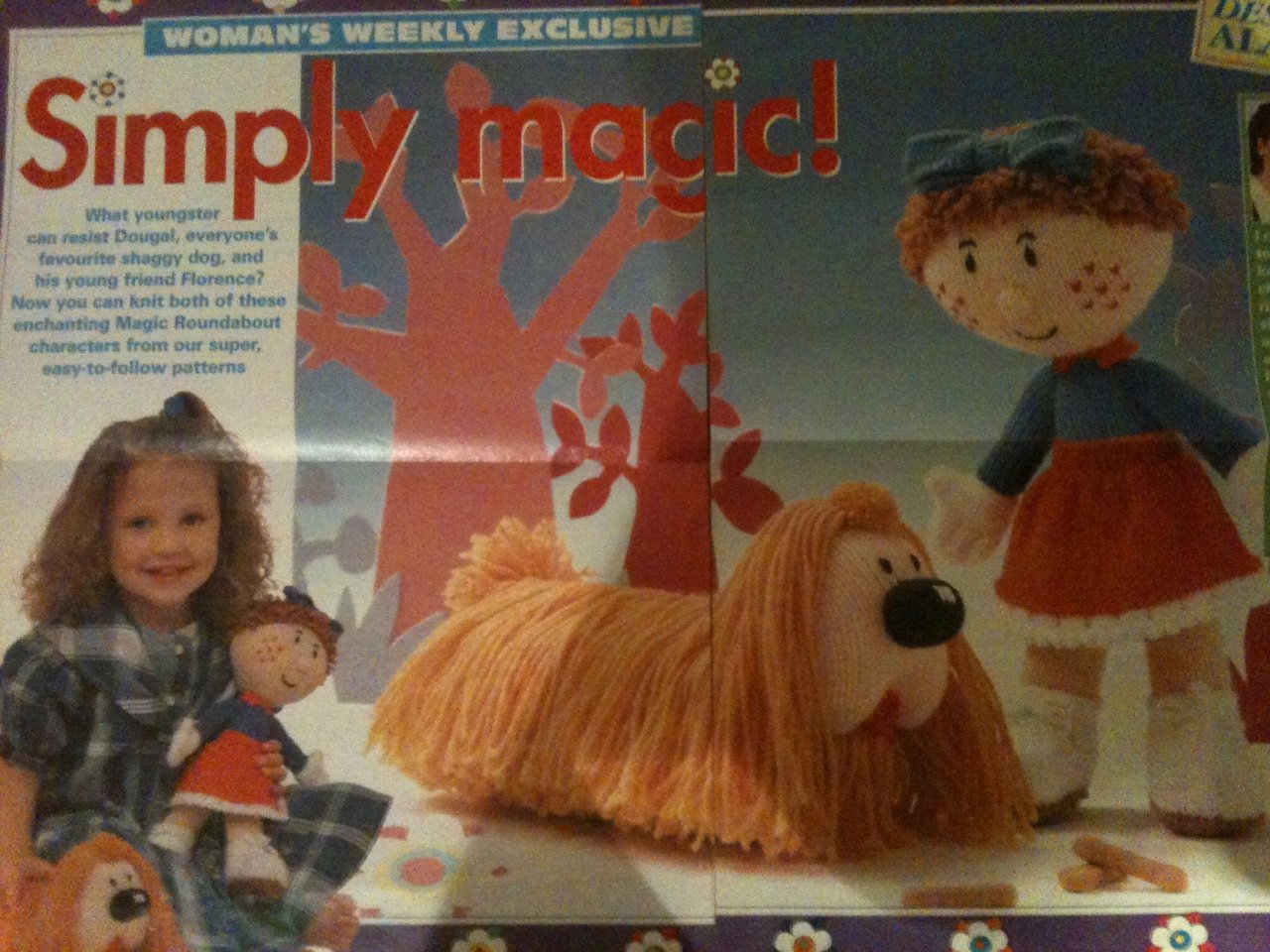 Simply Magic The magic roundabout toy knitting pattern by Alan Dart ...
