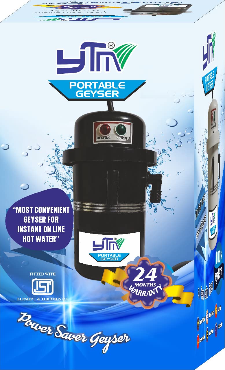 Buy YTM Original Branded Geyser-1L Magic Water Heater Power Saving ...