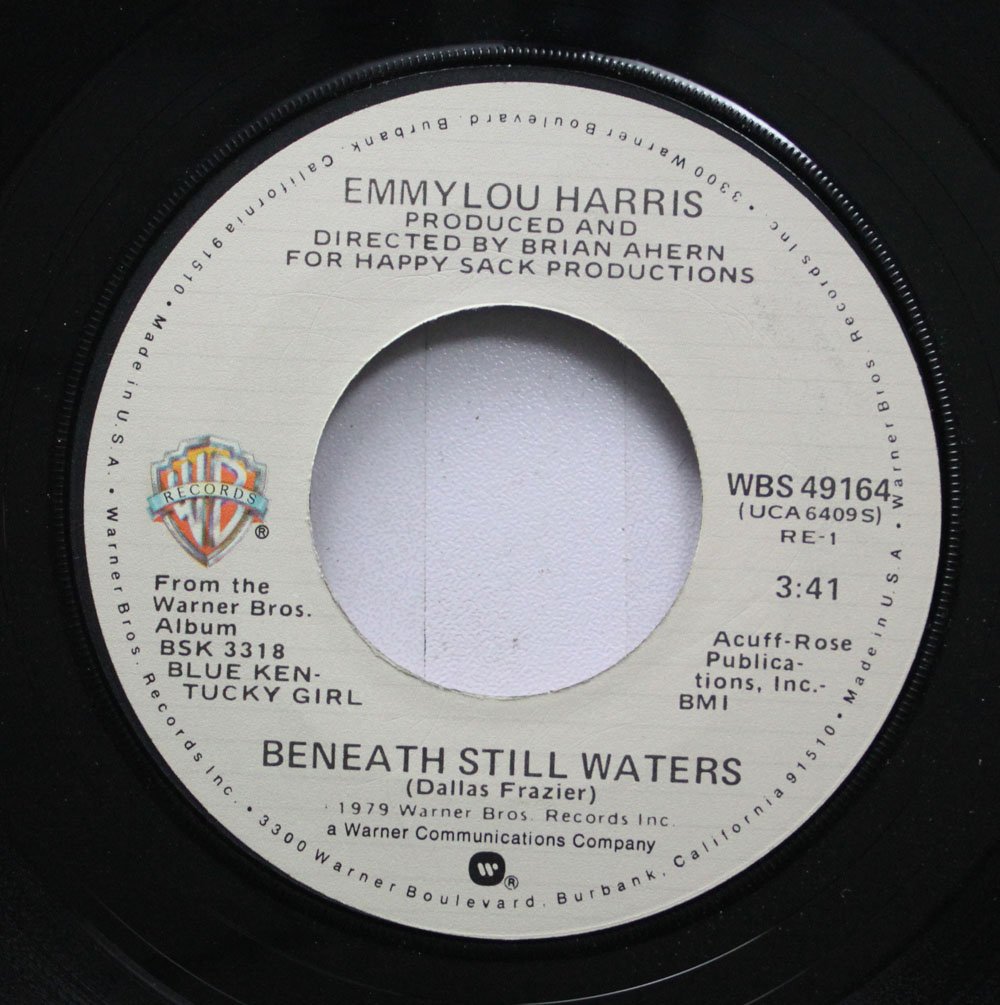 Emmylou Harris 45 RPM Beneath Still Waters / Till I Gain Control Again - Amazon.com Music
