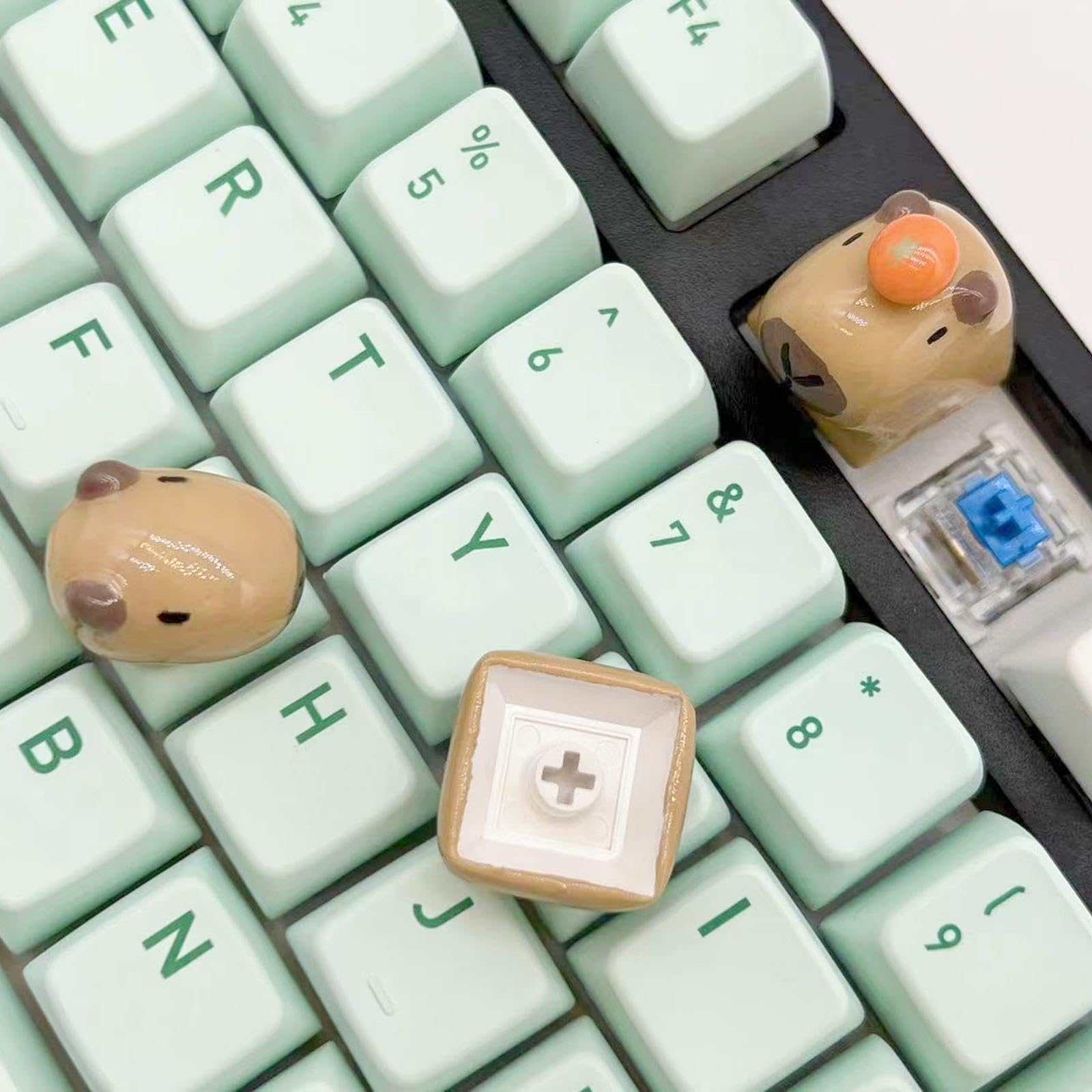 Snapklik.com : FKZ Cute DIY Keycap,Custom Handmade R4 Profile Anime ...