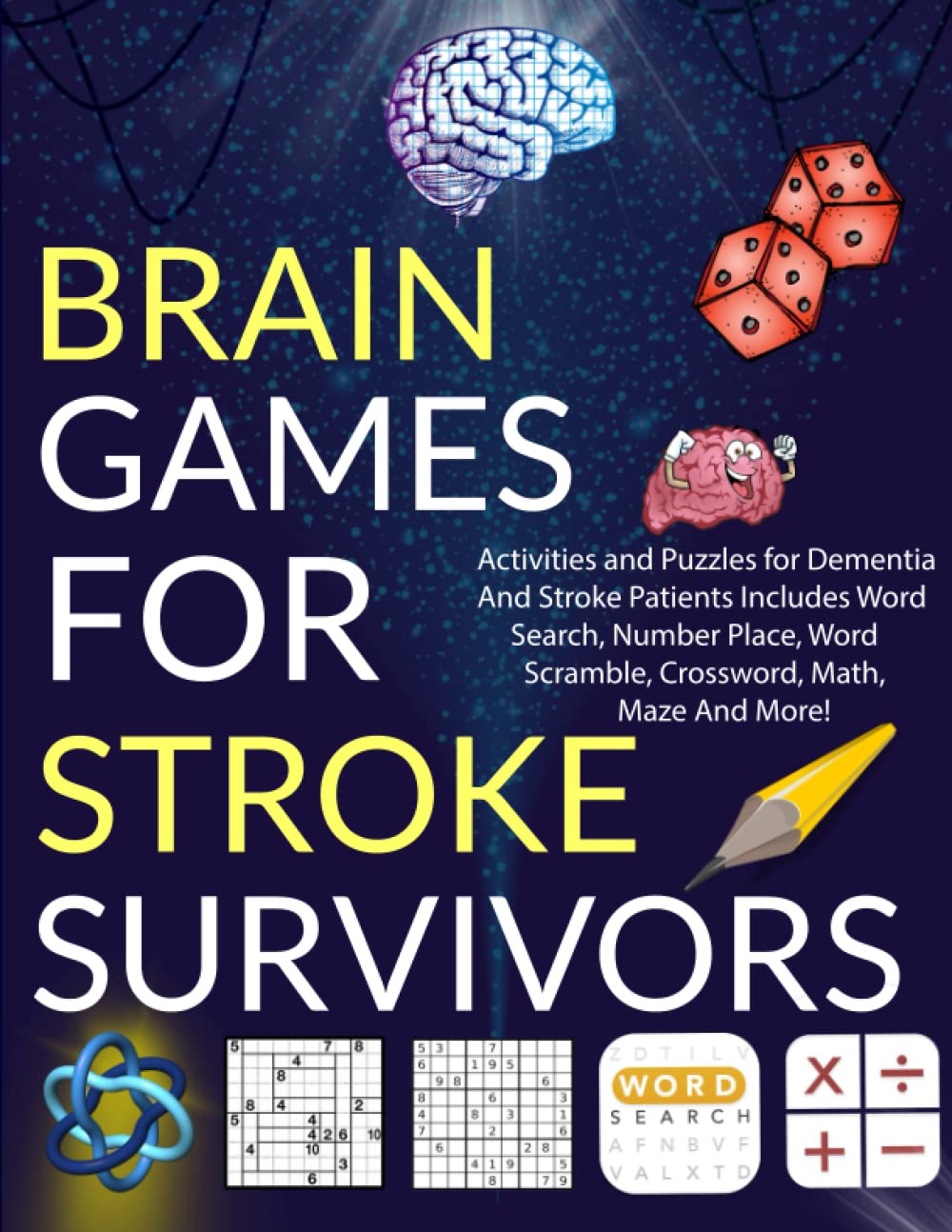 Buy Brain Games For Stroke Survivors: Activities and Puzzles for ...