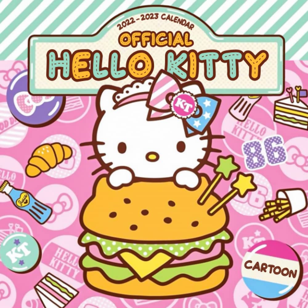 Buy HELLO KITTY 2022-2023: HELLO KITTY 2022, Cartoon 2022 OFFICIAL , 2022-2023 24 months ...