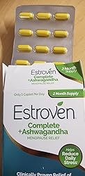 Amazon.com: Estroven Complete + Ashwagandha Multi-Symptom Menopause ...