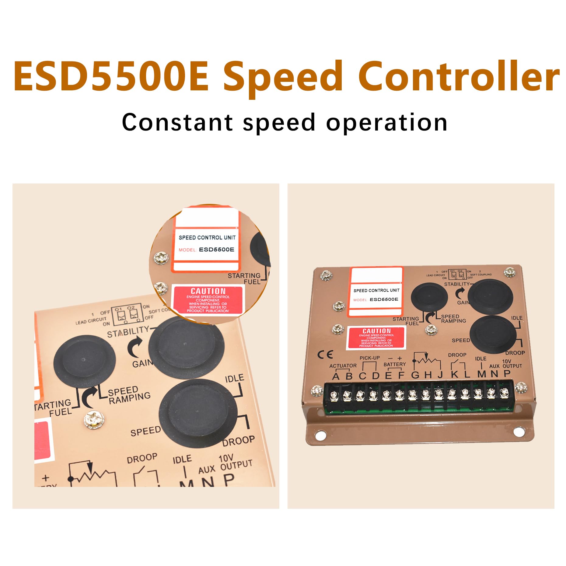 Snapklik.com : Kimllier ESD5500E Electronic Engine Speed Controller ...
