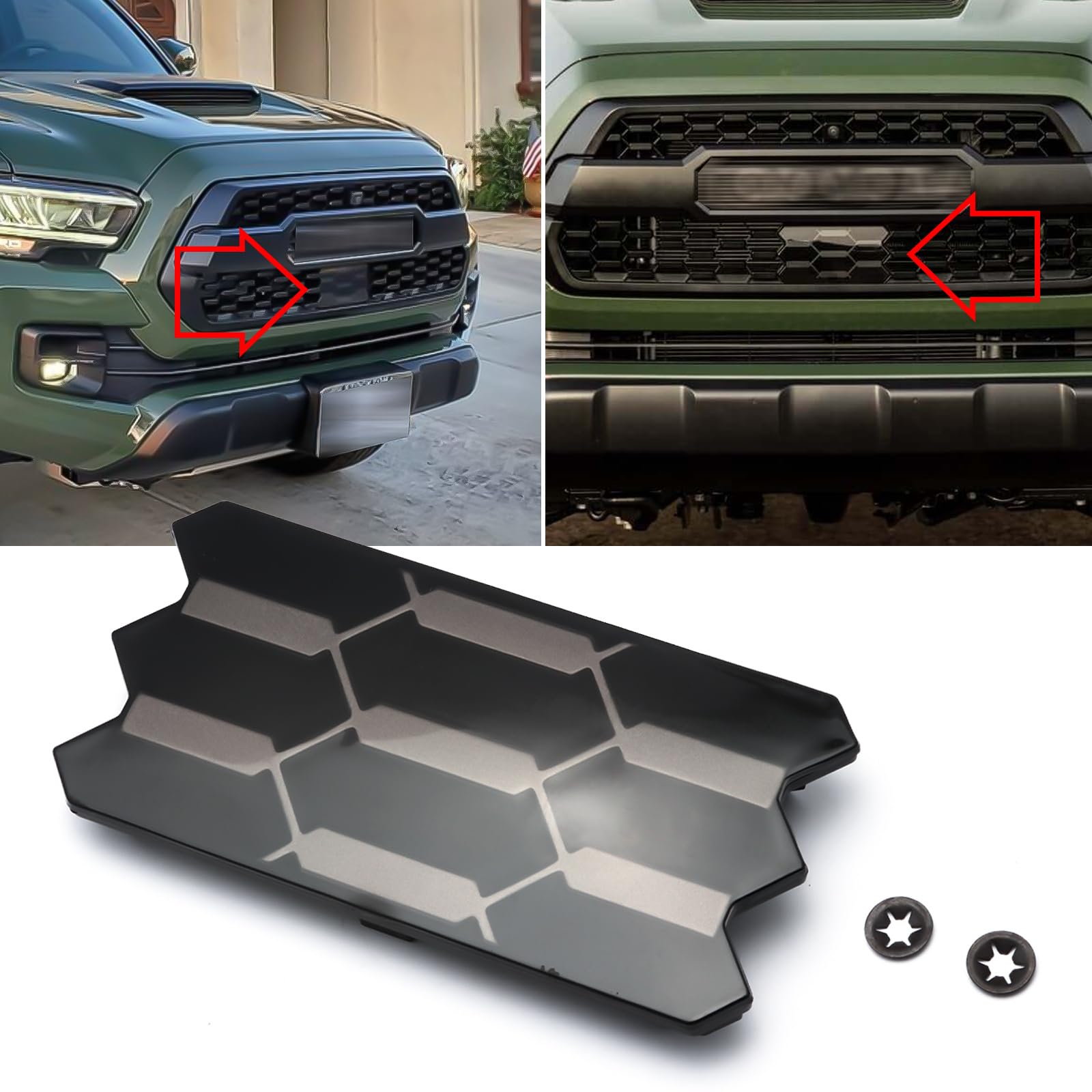 Amazon.com: Xotic Tech OE Style Front Grill Garnish Radiator TSS Sensor ...