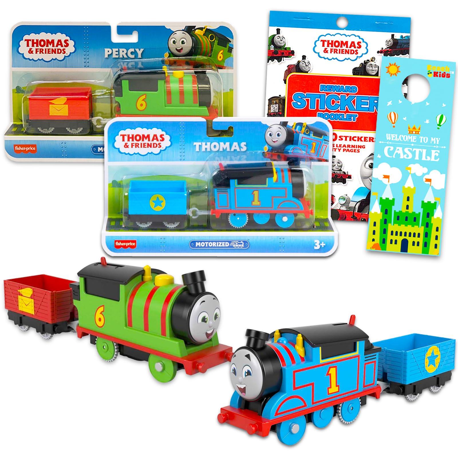 Thomas The Train And Friends Motorized Engine 2 Pack Bundle ...