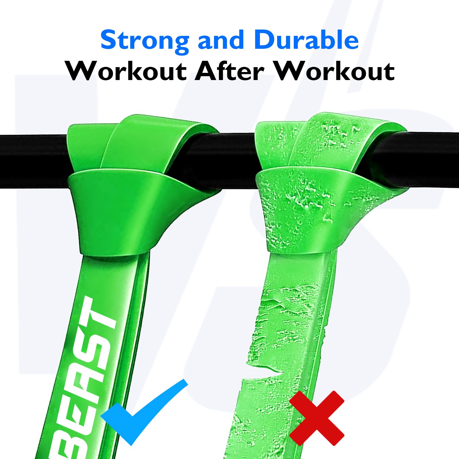 Snapklik.com : FitBeast Pull Up Resistance Band Versatile Fitness Band ...