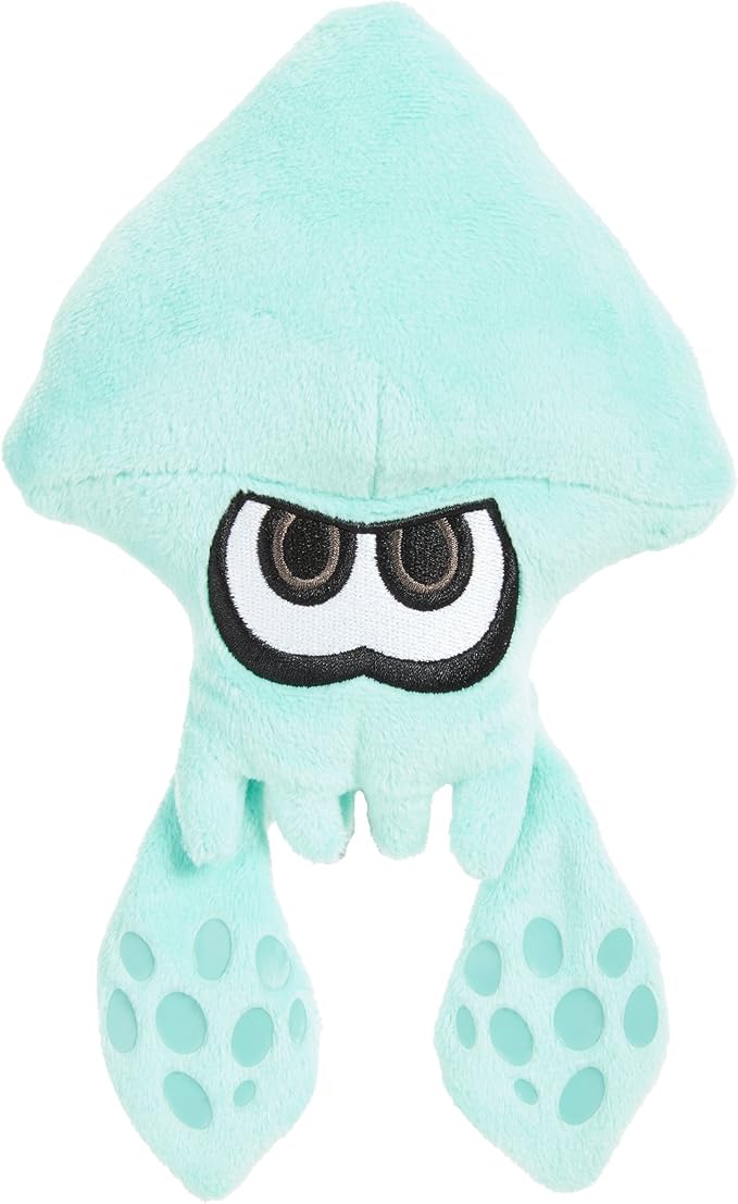 Amazon.com: NINTENDO World of Nintendo Turquoise Squid Plush : Video Games